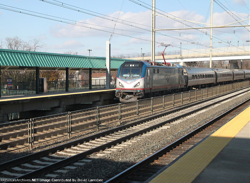 AMTK 626 leading Train #1141